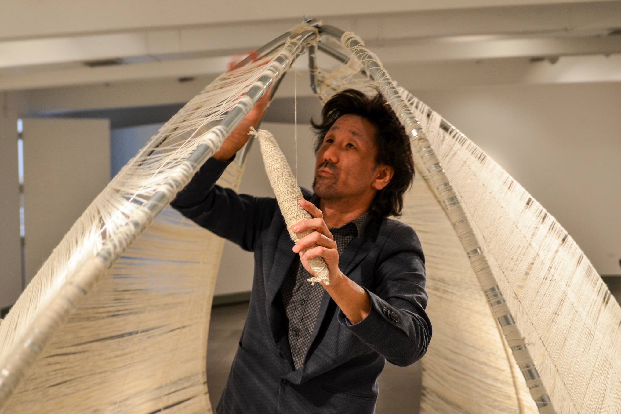 Campus Confronts Fobias through Consultations with Artist Shinpei Takeda
